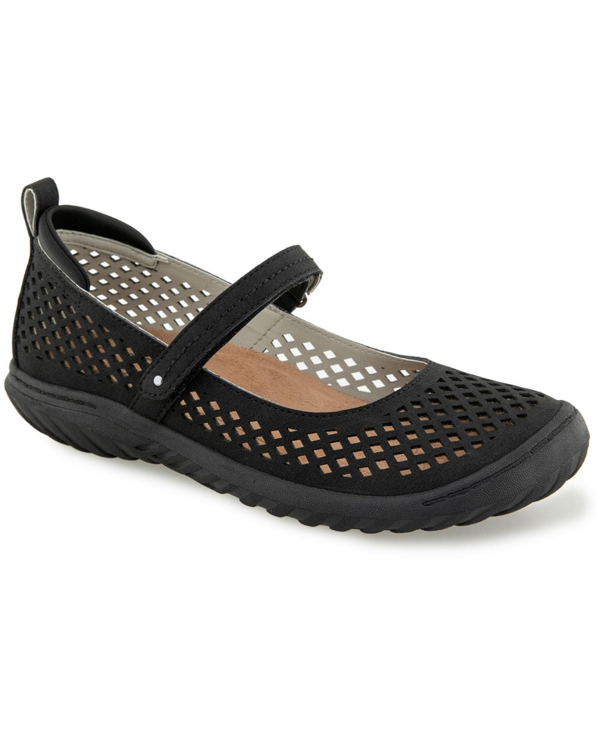 Click here for Jbu Womens Bee Casual Mary Jane Flats - Black prices
