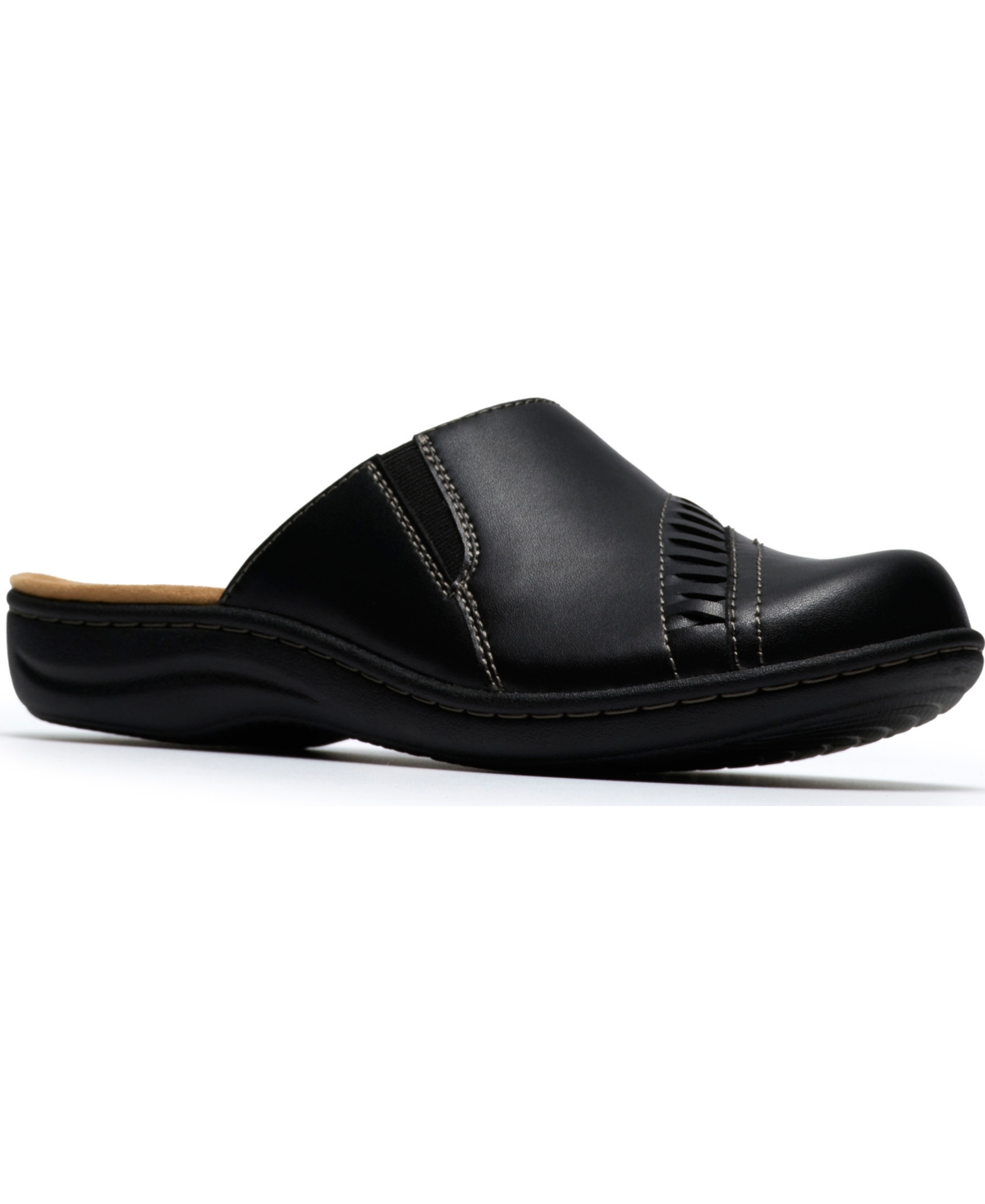 Click here for Clarks Womens Laurieann Lux Slip-On Mules - Black... prices