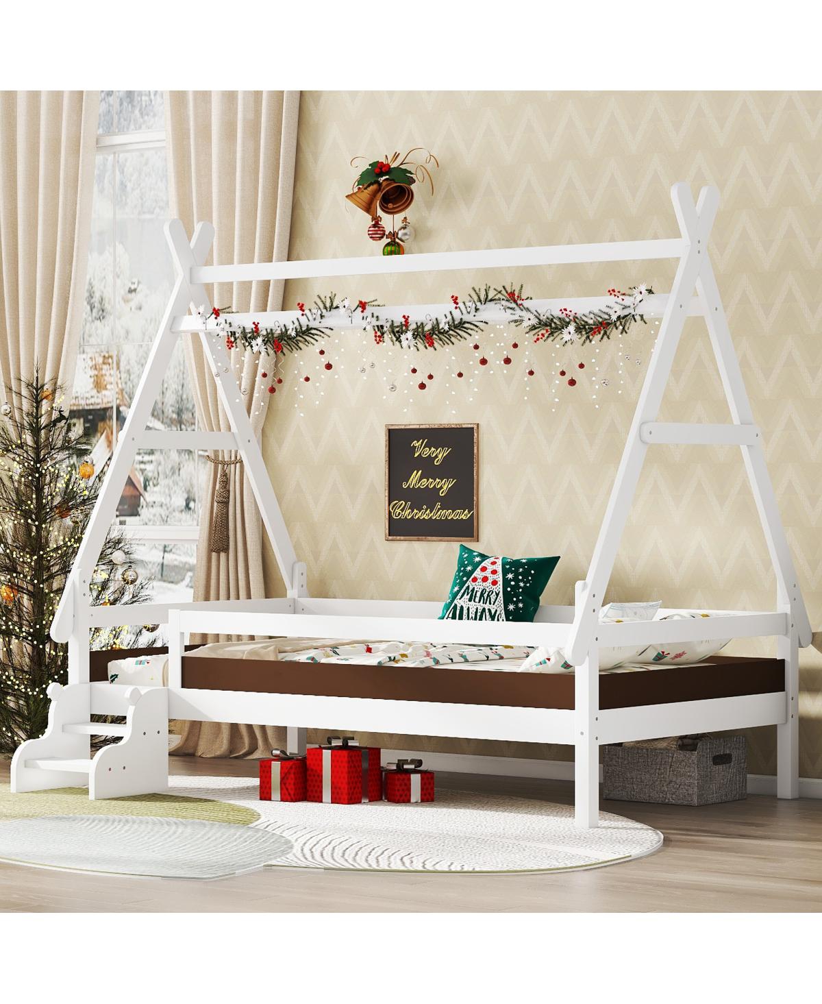 Click here for Streamdale Furniture Twin House Platform Bed with... prices