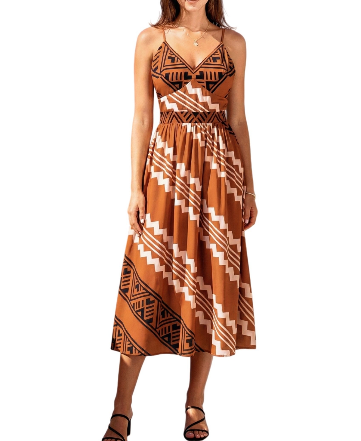 Click here for Cupshe Womens No Context Abstract Maxi Beach Dress... prices
