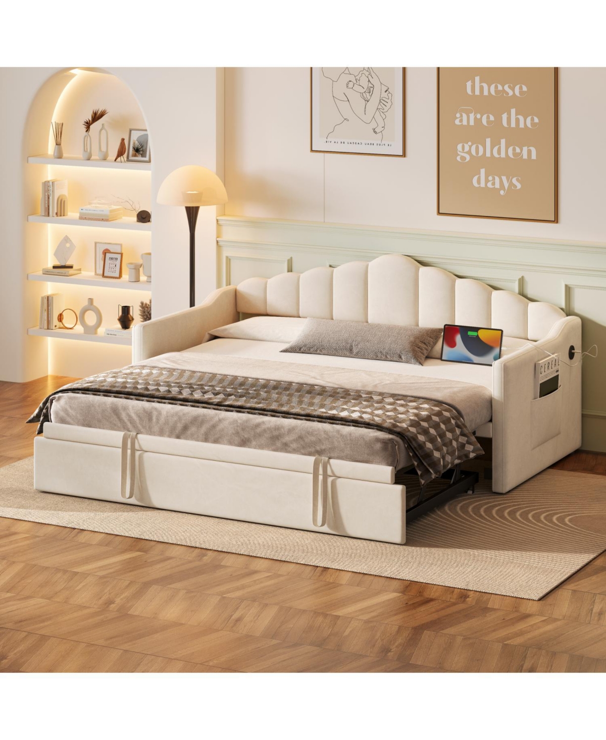 Click here for Streamdale Furniture Upholstered Twin Daybed with... prices