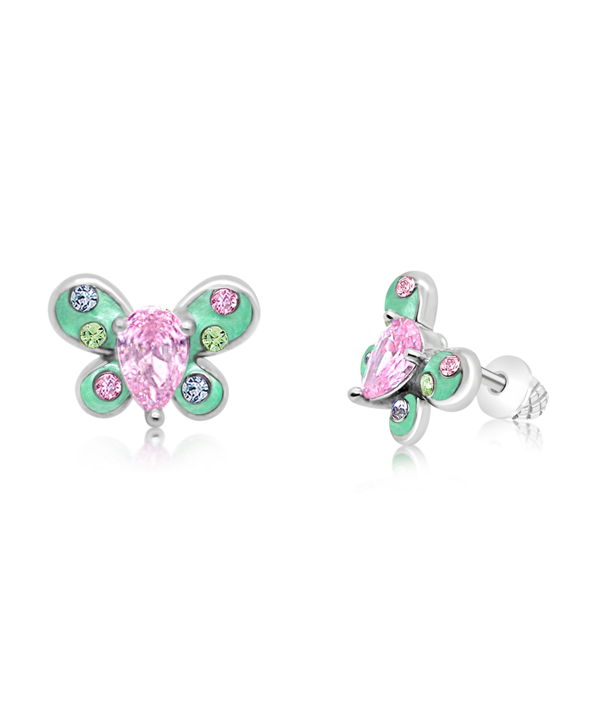 Click here for Chanteur Girls /Girl/Butterfly Pink Green Crystal... prices
