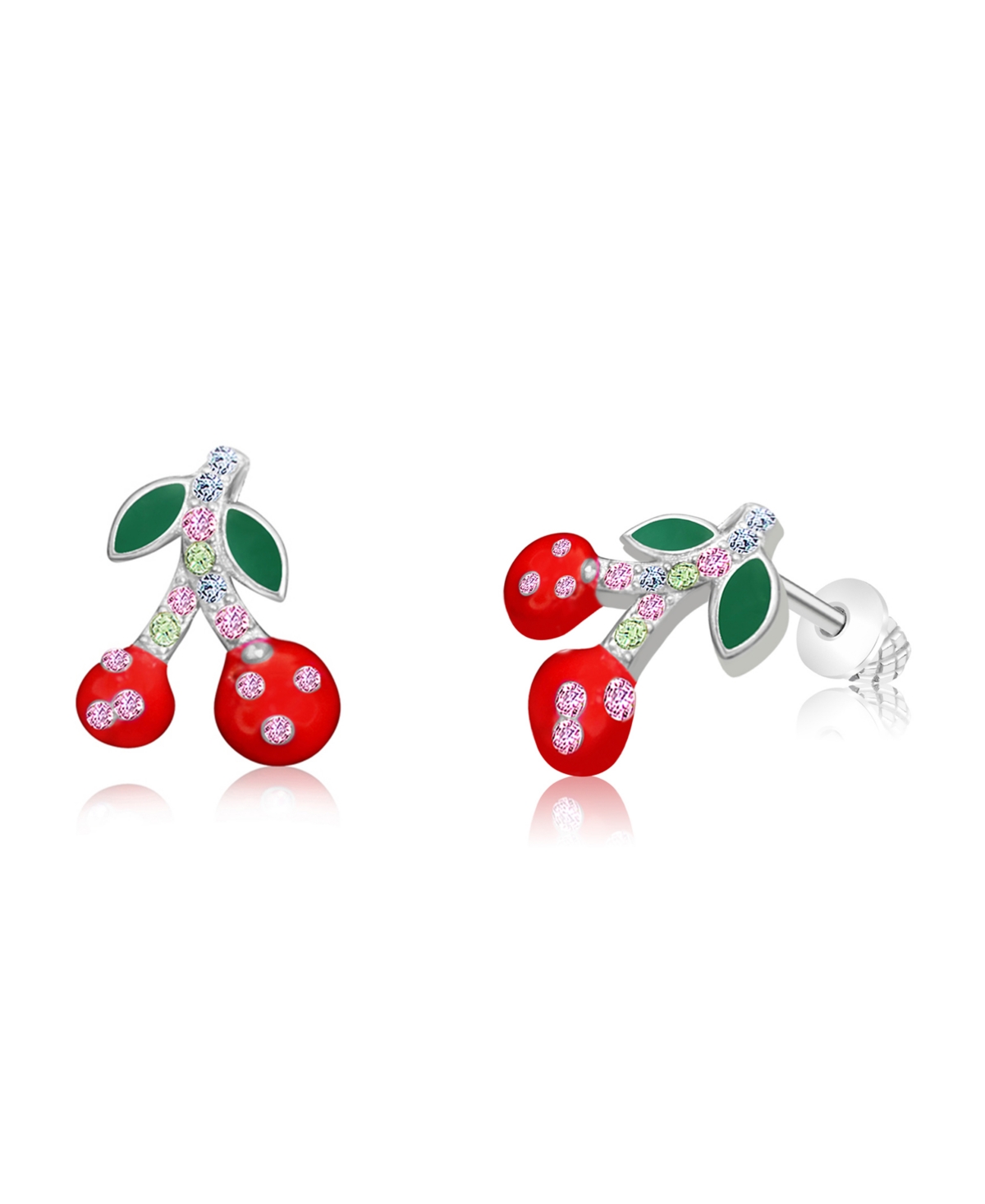 Click here for Chanteur/Girl/Cherry Red Crystal White Gold Pallad... prices