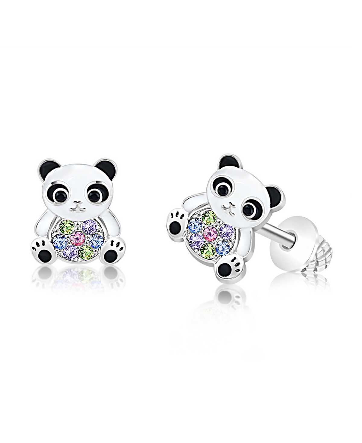 Click here for Chanteur Girls /Girl/Panda Enamel Multi-color Crys... prices
