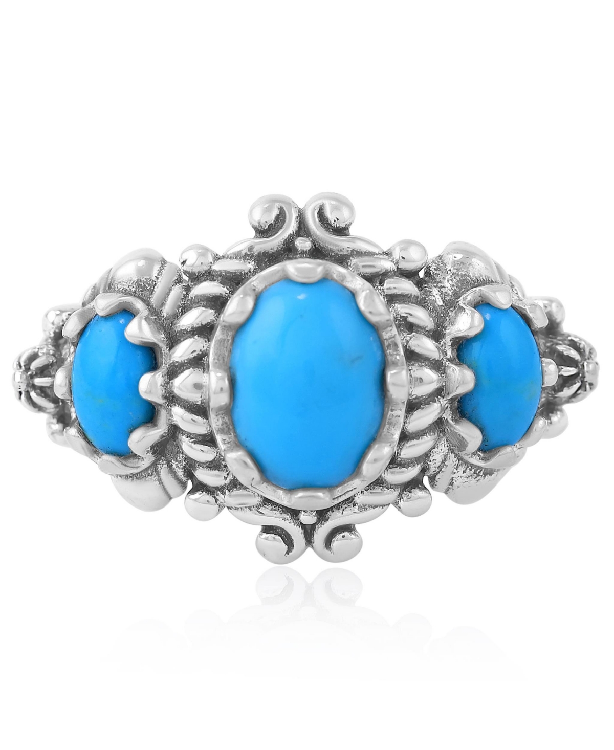 Click here for American West Jewelry Sterling Kingman Turquoise 3... prices