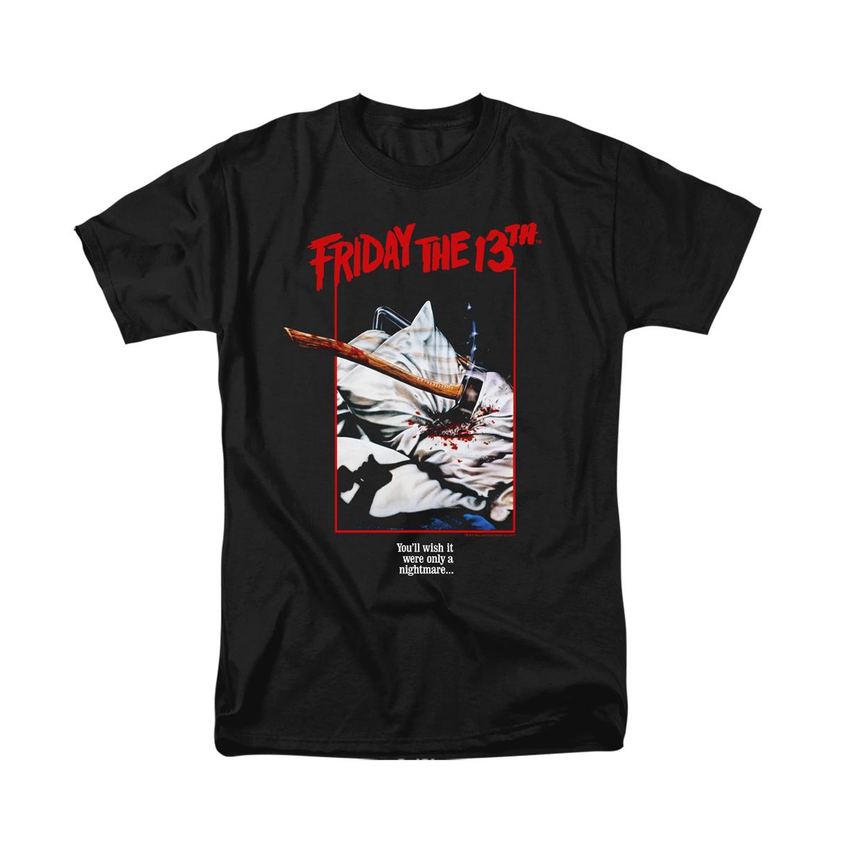 Click here for Friday The 13th Mens Axe Poster T Shirt - Charcoal prices