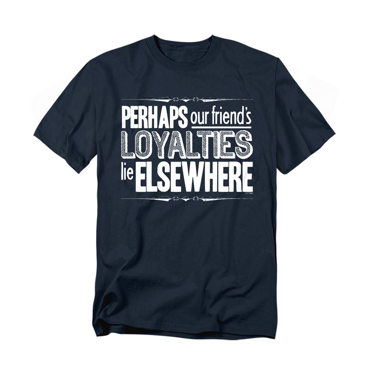 Click here for Harry Potter Mens Loyalties Lie Elsewhere T Shirt... prices