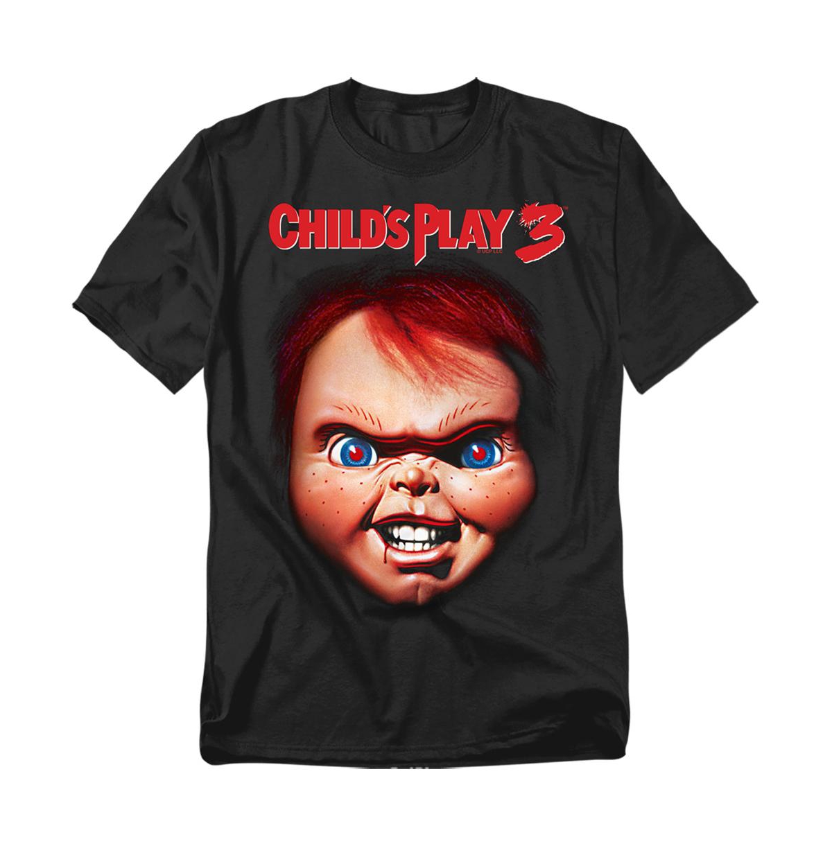 Click here for Logovision Mens Childs Play 3 Chucky T Shirt - Bla... prices