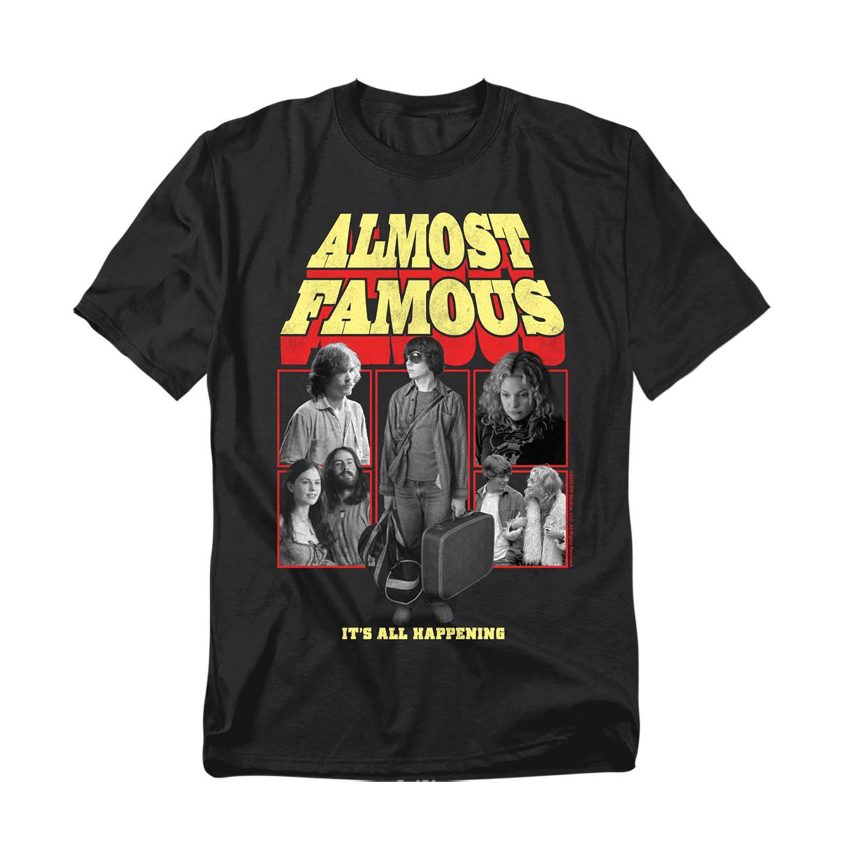 Click here for Almost Famous Mens Collage T Shirt - Black prices