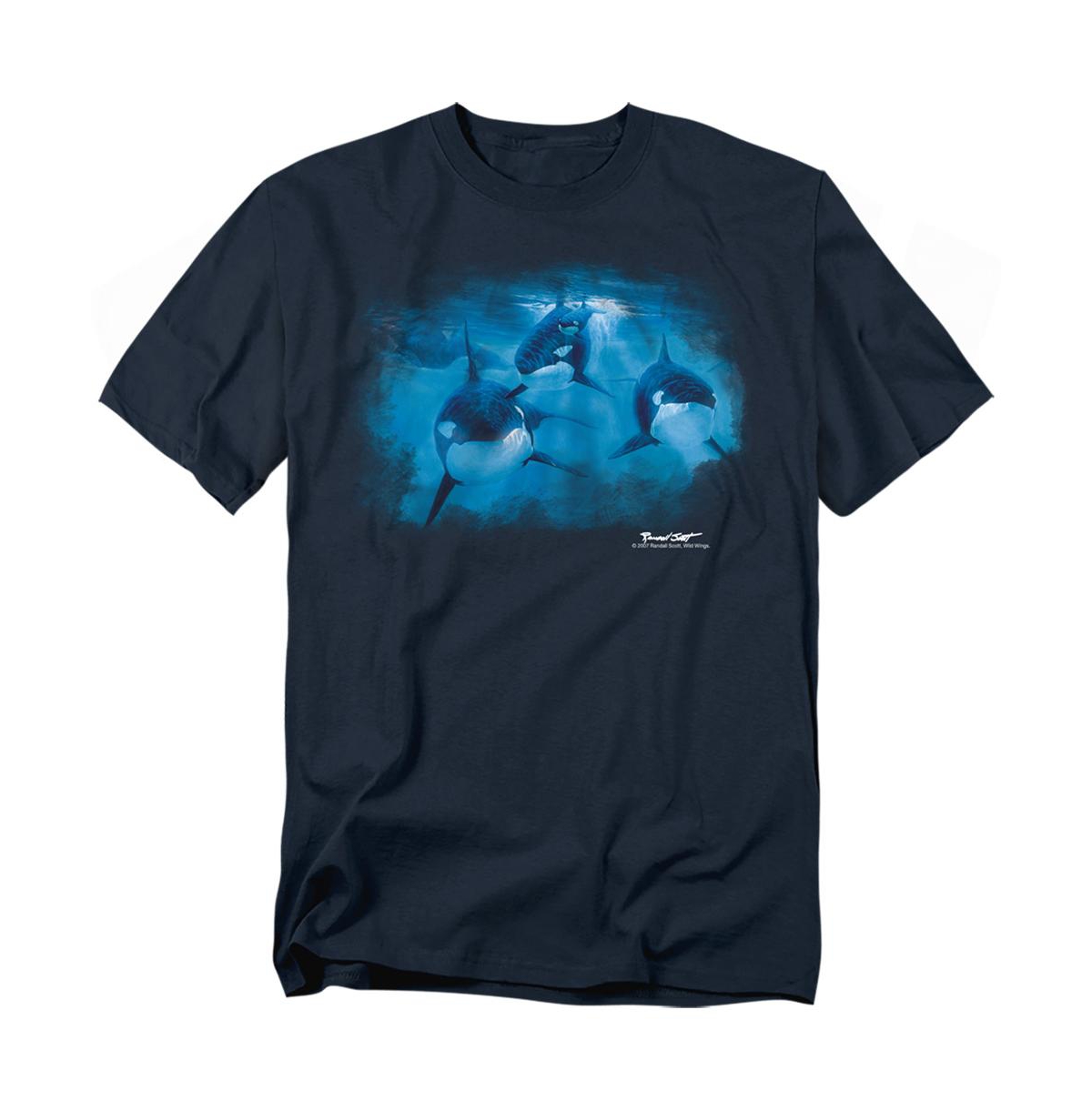 Click here for Wild Wings Mens Wildlife Pod Of Orcas T Shirt - Na... prices