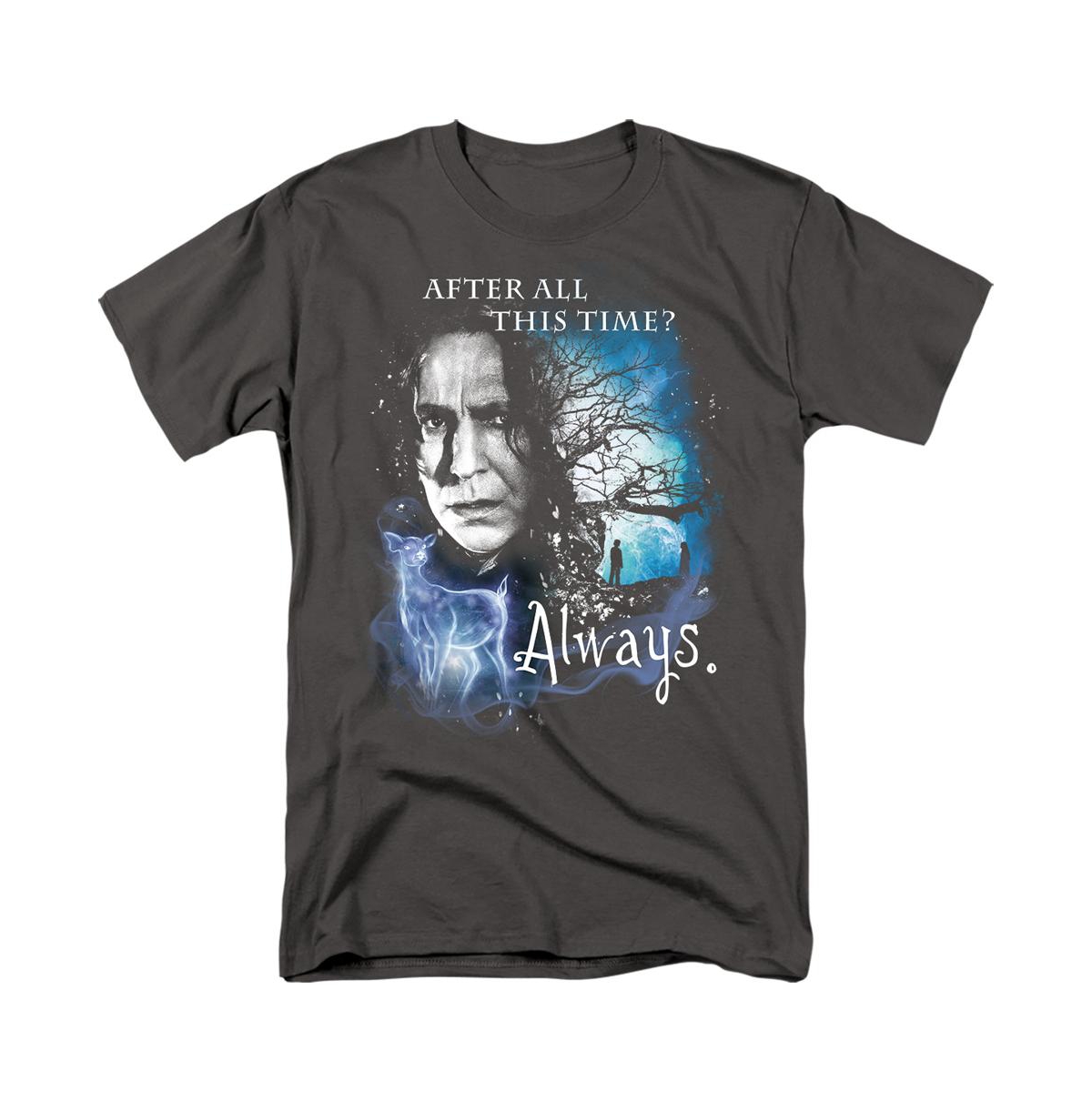 Click here for Harry Potter Mens Always T Shirt - Charcoal prices