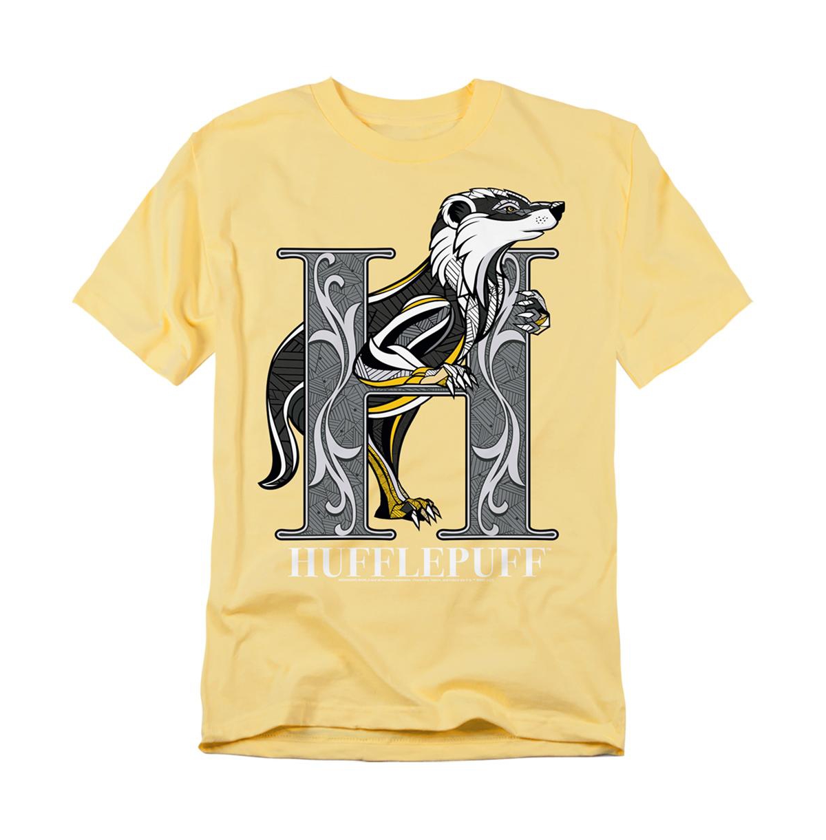 Click here for Harry Potter Mens Mosaic Hufflepuff With Badger T... prices
