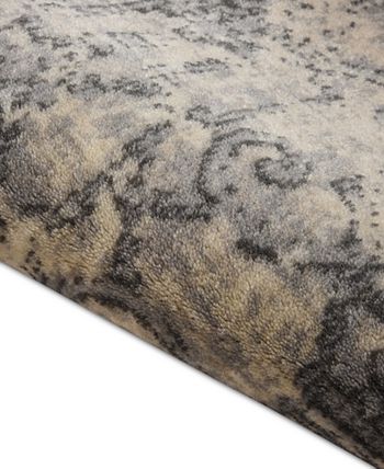 Kelly Ripa Home CLOSEOUT! Origin KRH11 Ivory/Grey 5'3" x 7'5" Area Rug ...