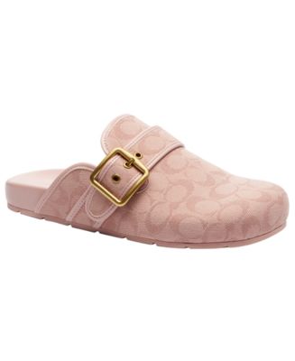 COACH Women's Archival Buckle Clogs - Macy's