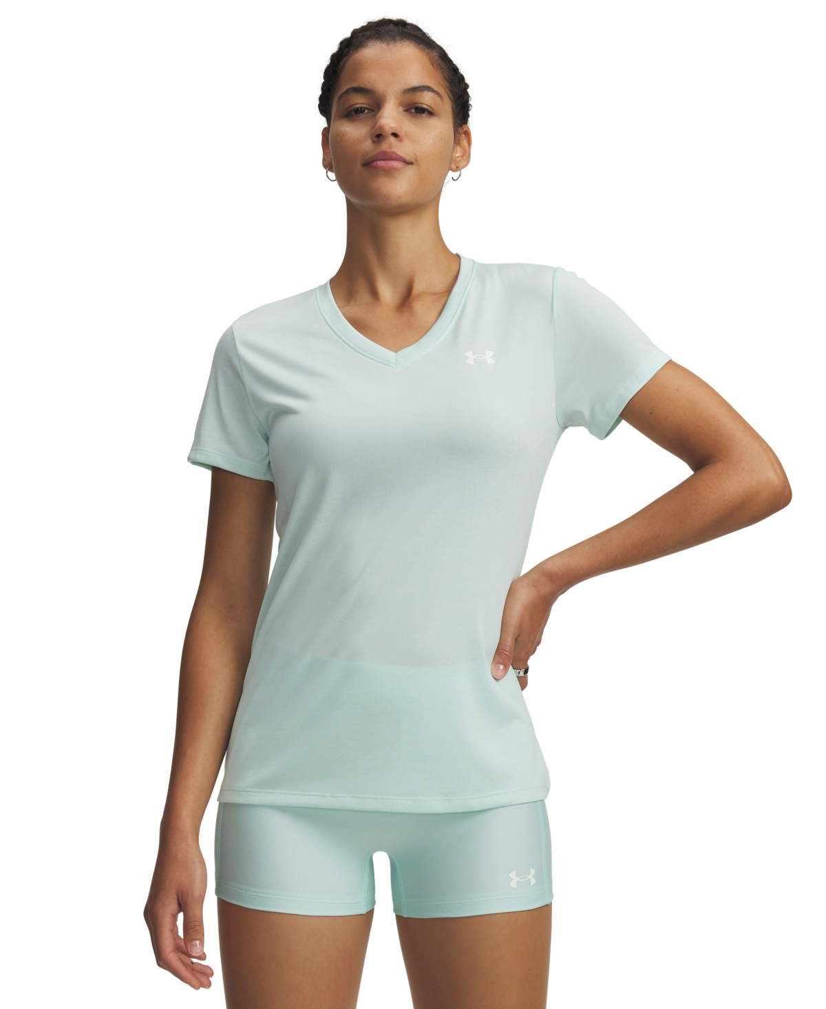 Click here for Under Armour Womens Twist Tech V-Neck Short-Sleeve... prices