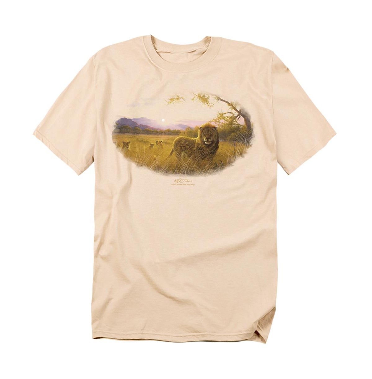 Click here for Wild Wings Mens Wildlife Rising Son T Shirt - Crea... prices