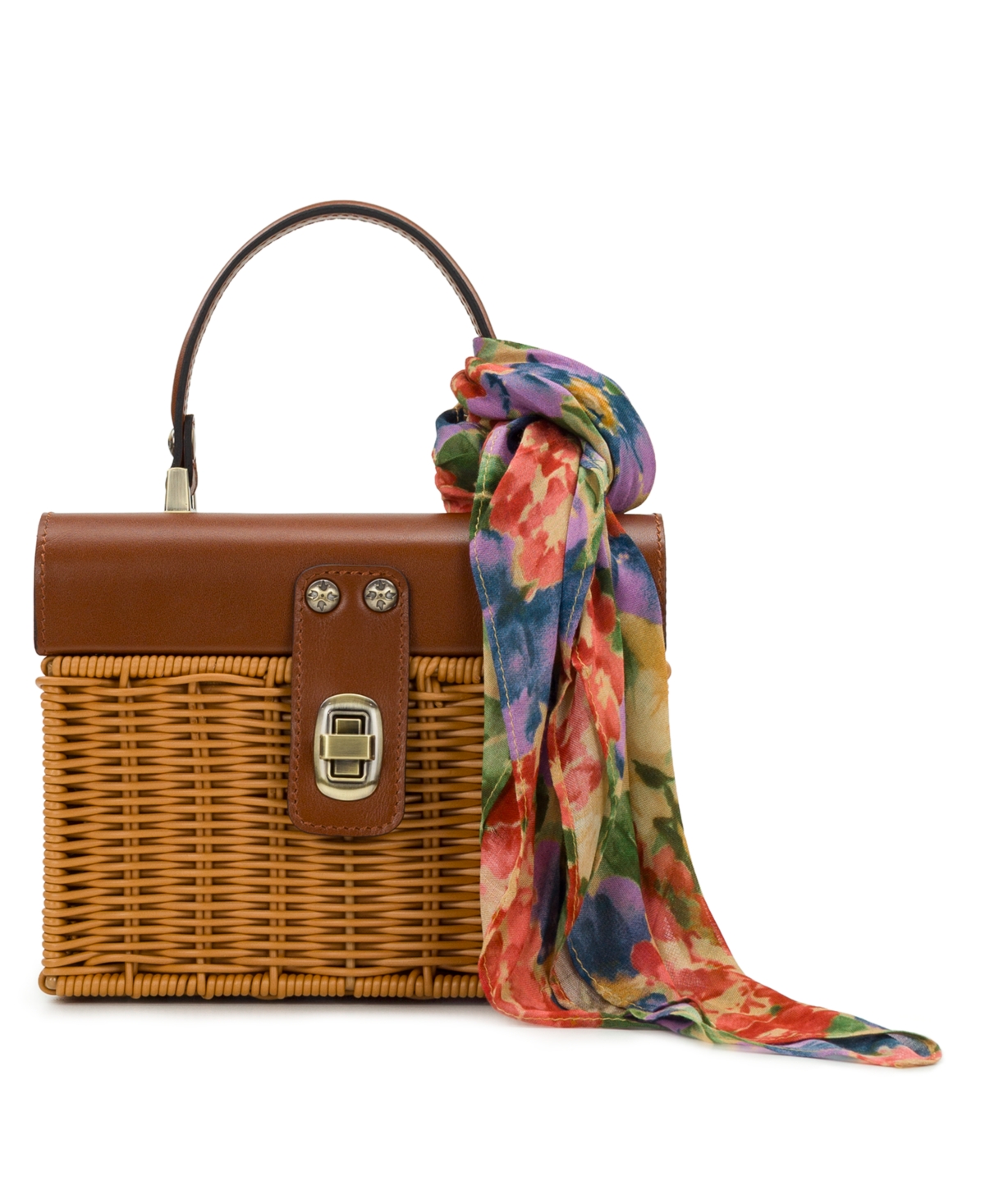 Click here for Patricia Nash Spring Wicker Small Vienne Basket To... prices