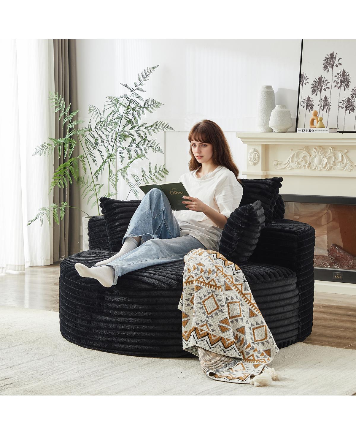 Click here for Streamdale Furniture Streamdale 55L Corduroy Foam... prices