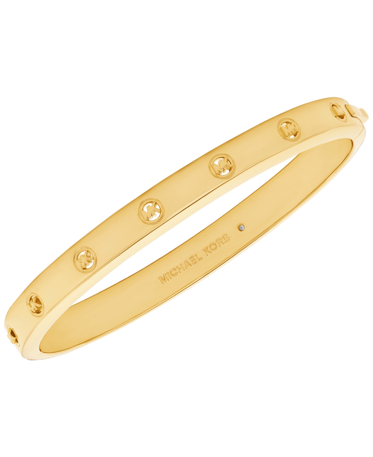 Click here for Michael Kors Logo Bangle Bracelet - Gold prices