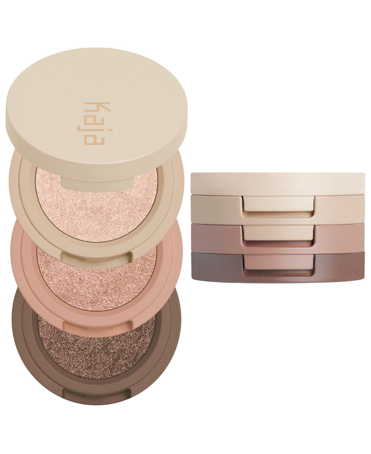 Click here for Kaja Eye Bento Bouncy Eyeshadow Trio - Creme Brule... prices