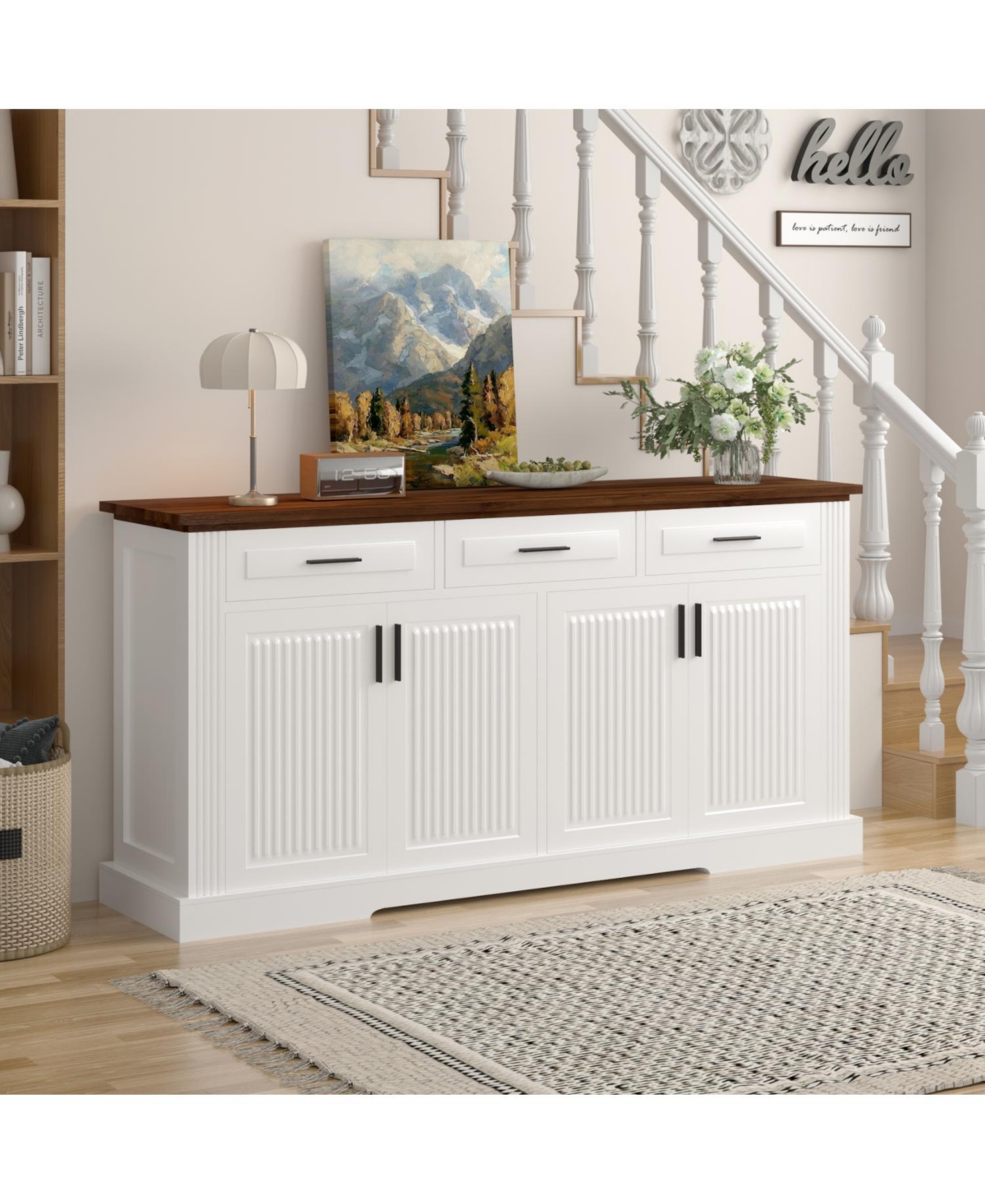 Click here for Streamdale Furniture 63" Fluted Sideboard Buf... prices