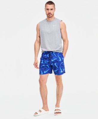 Click here for Nike Mens Hydroguard Swim Shirt Navy Swim Trunks prices