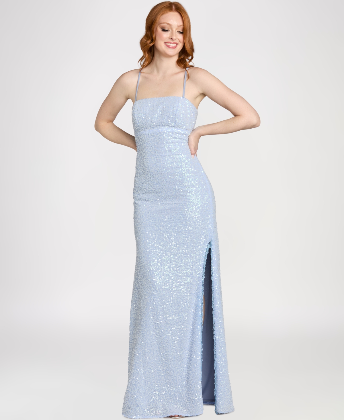 Click here for Morgan & Company Juniors Empire Waist Evening Gown... prices