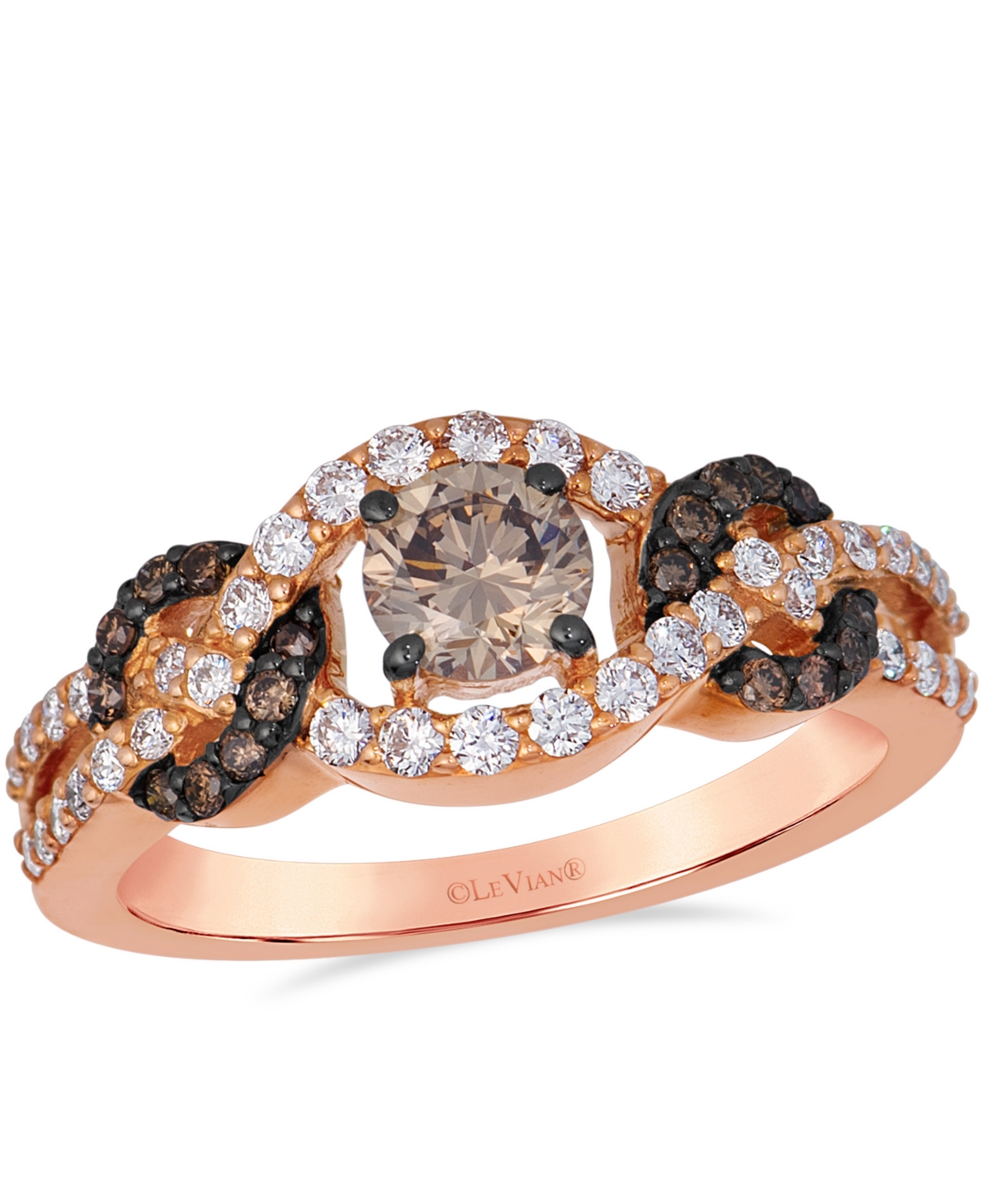 Click here for Le Vian Chocolate Diamond (0.58 ct. t.w.) & Vanill... prices
