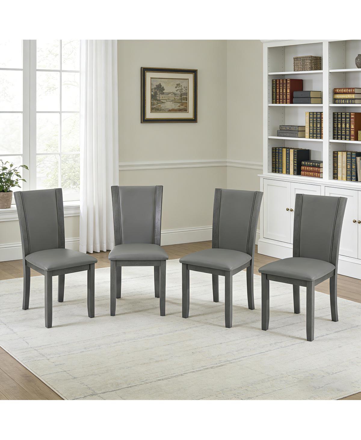 Click here for Streamdale Furniture Wooden Dining Chairs Set of 4... prices