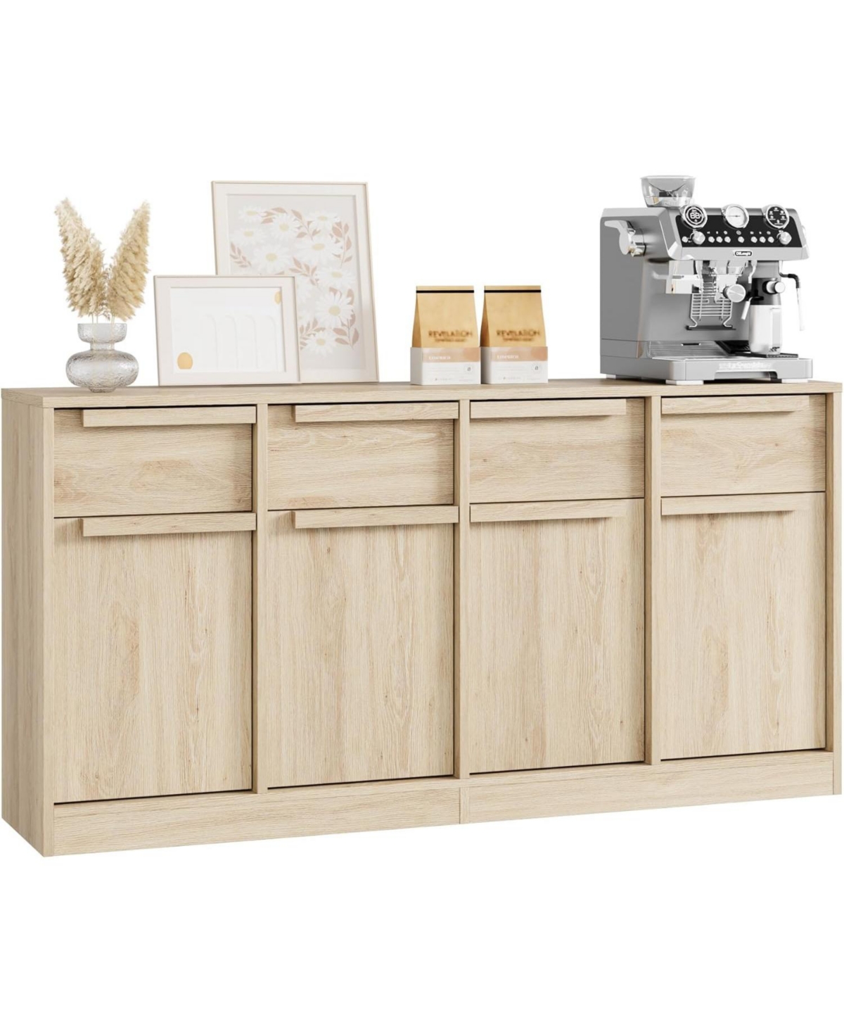Click here for gaomon 62.4" Sideboard Buffet Cabinet with 4... prices