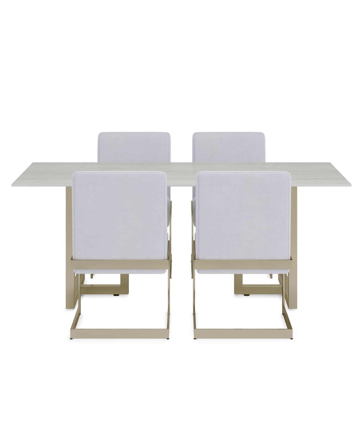 Click here for Emila 5 Pc. Dining Set (Rectangular Table & 4 Chai... prices