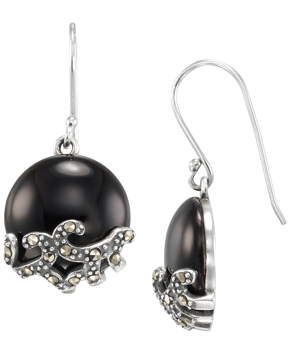 Click here for Macys Marcasite (0.17 ct. t.w.) and Onyx (6 ct. t.... prices