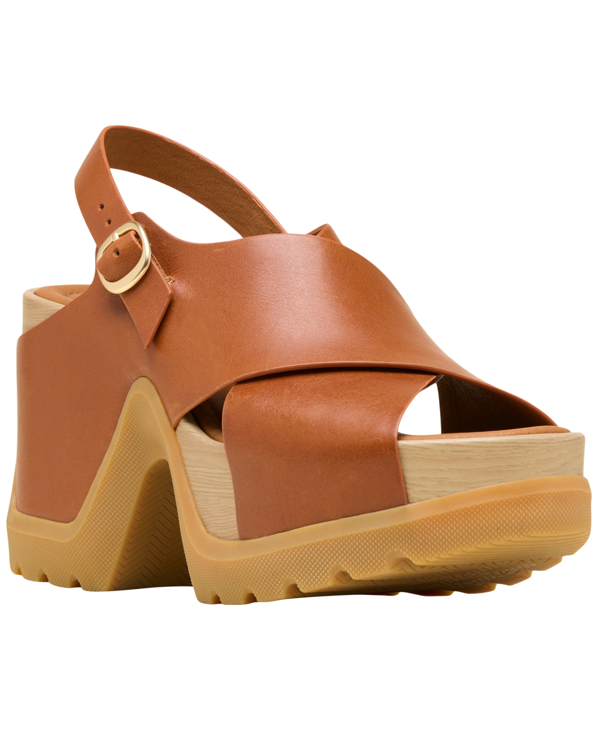 Click here for Sorel Womens RoamN Rise Round Toe Heel Sandals - I... prices