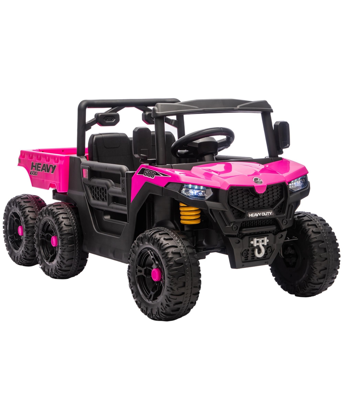 Click here for Qaba 24V 4WD Kids Ride On Car with 6 Wheels and Du... prices