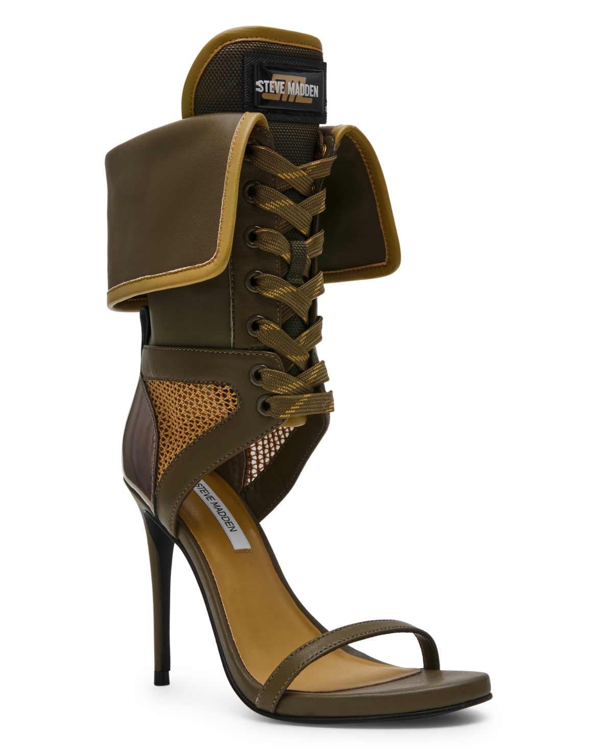 Click here for Steve Madden Womens Casella Lace-Up Stiletto Sanda... prices