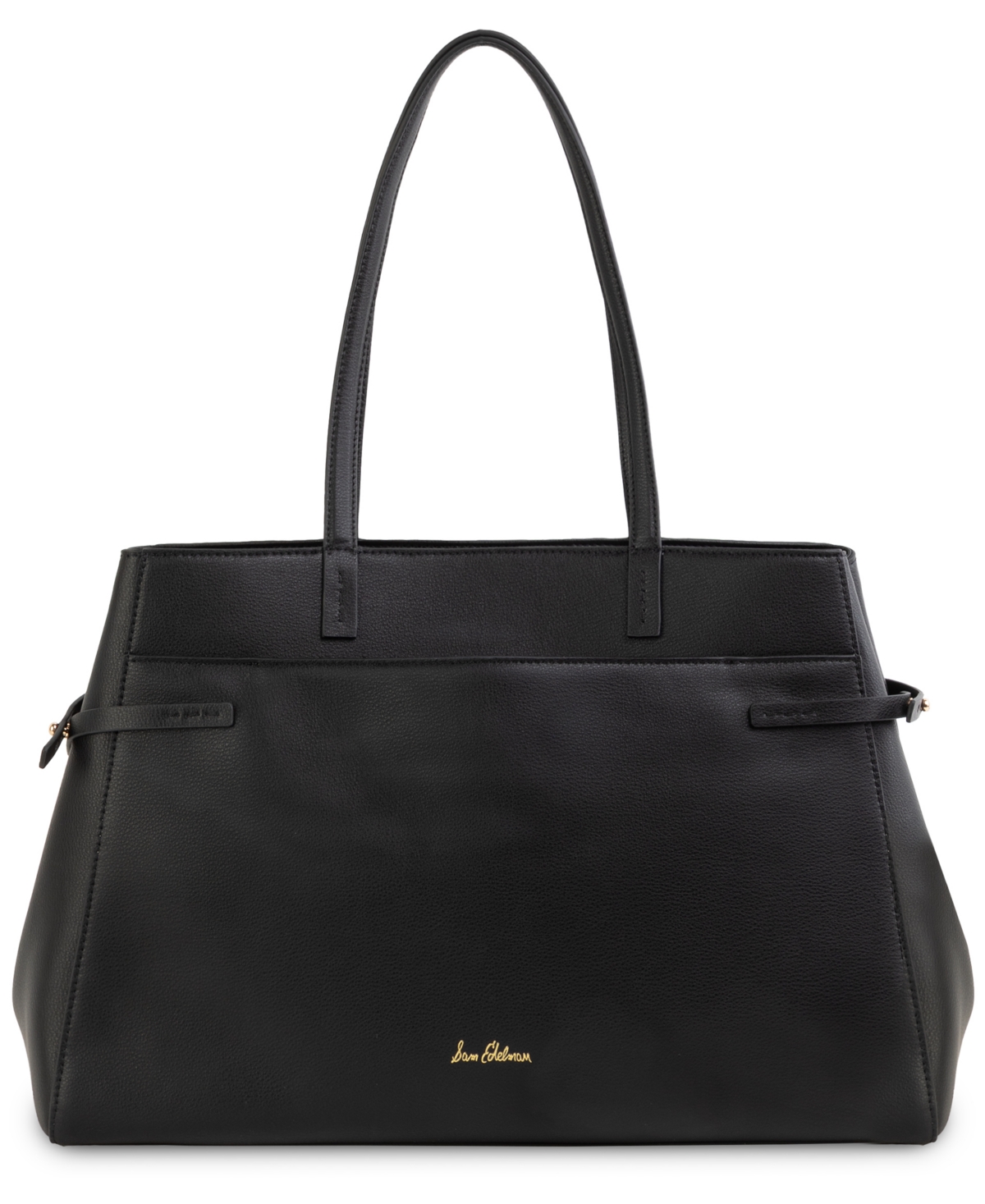 Click here for Sam Edelman Lorraine Large Shoulder Tote Bag - Bla... prices