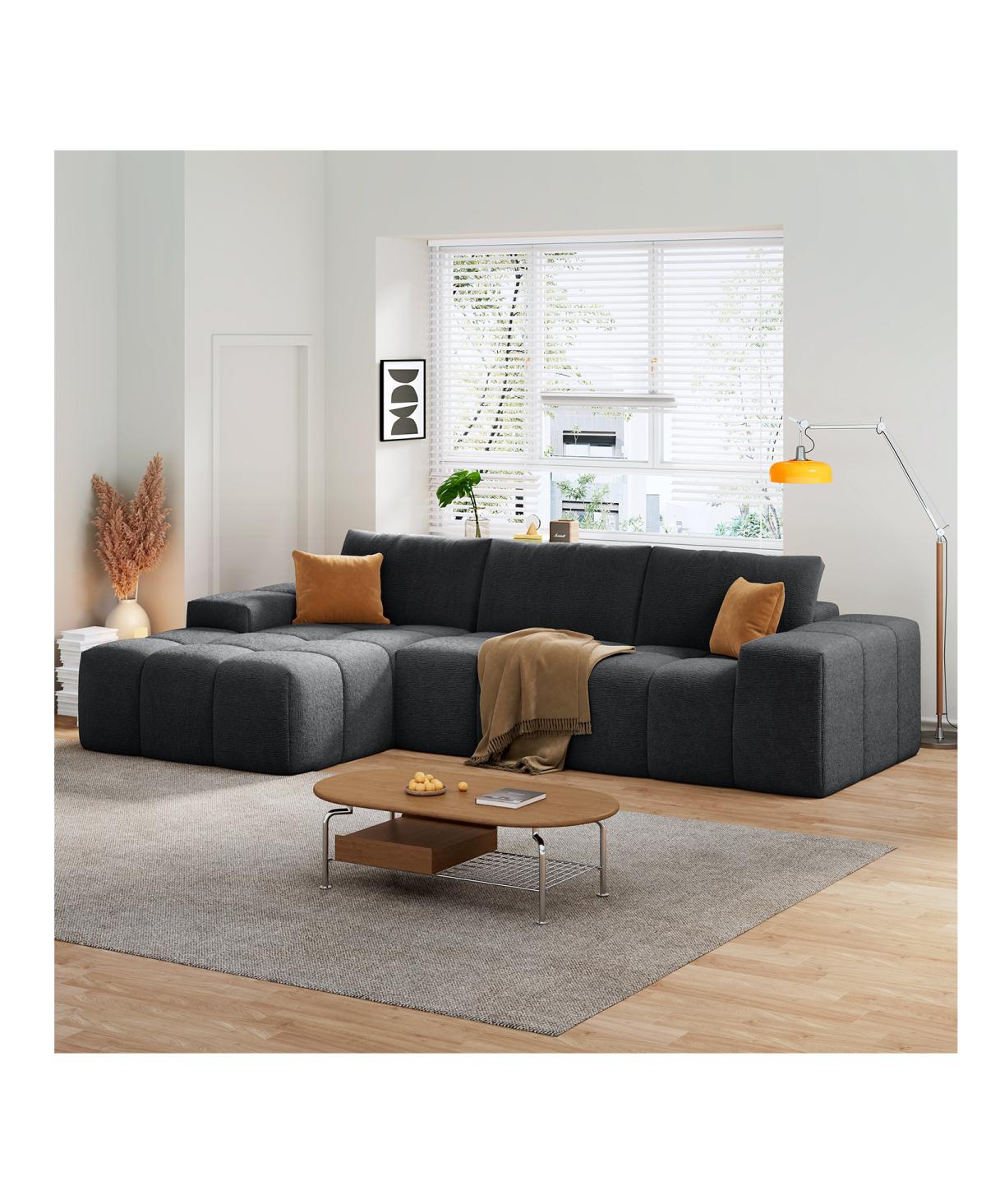 Click here for Streamdale Furniture L-shaped modular sofa  no ass... prices