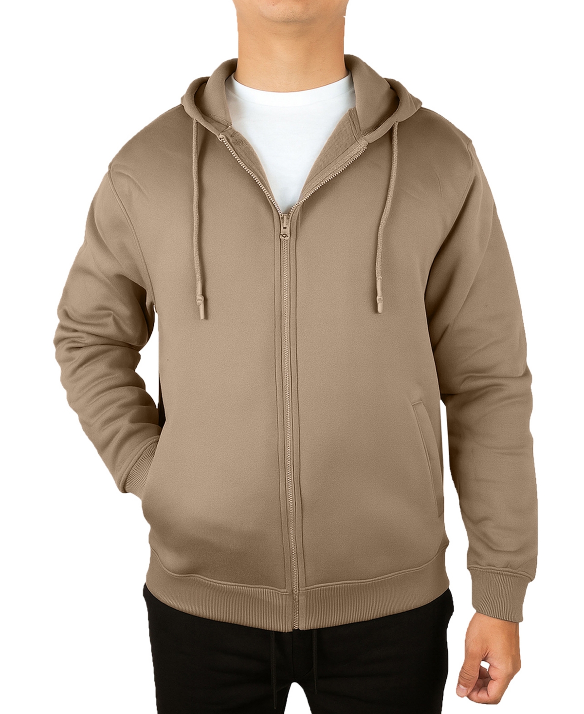 Click here for Blue Ice Mens Fleece Line Full Zip-Up Hooded Sweat... prices