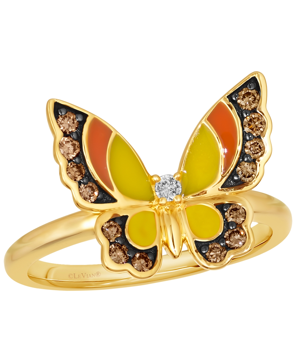 Click here for Le Vian Enamel Chocolate Diamond (0.23 ct. t.w.) &... prices