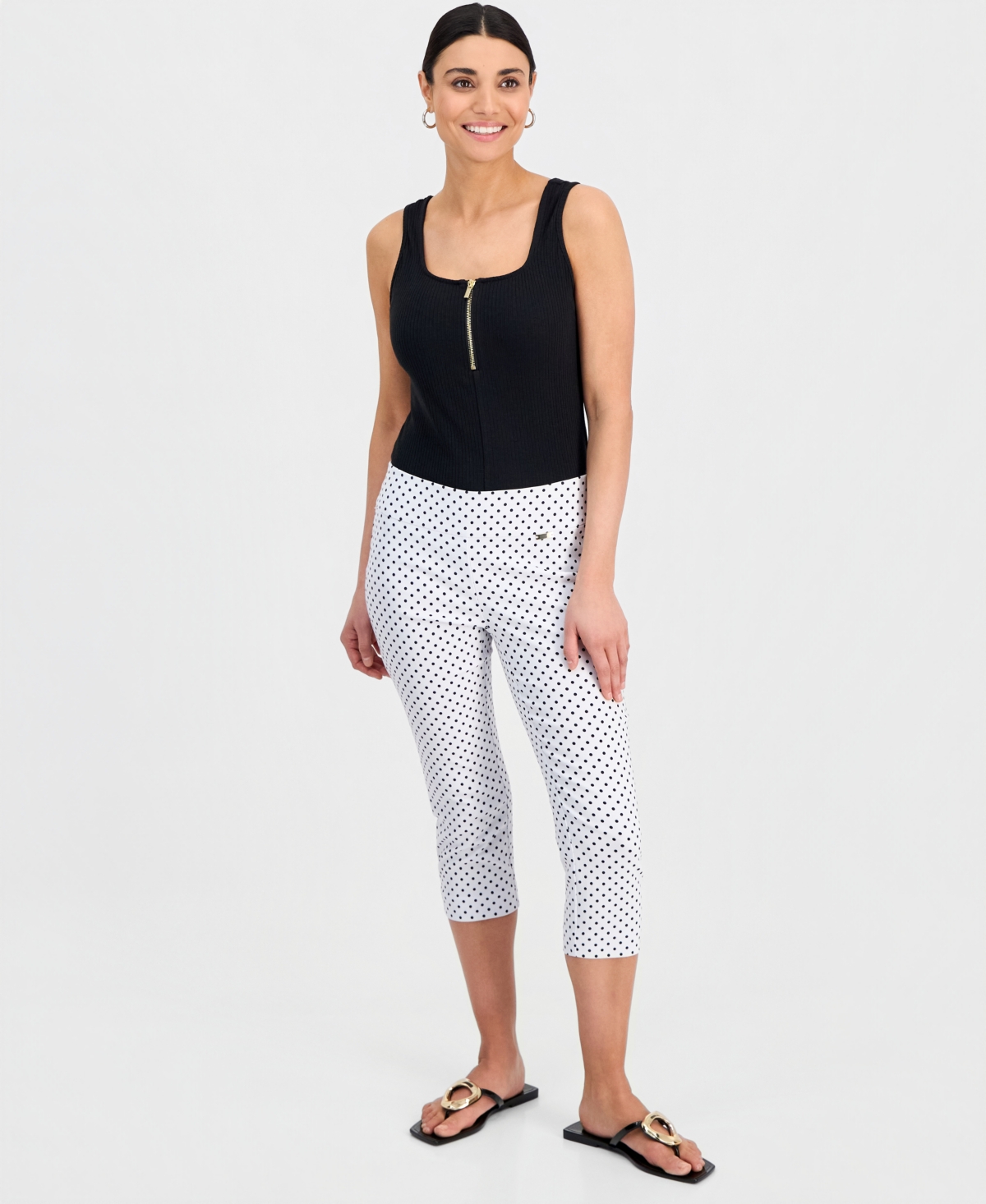 Click here for I.n.c. International Concepts Petite Printed Mid-R... prices