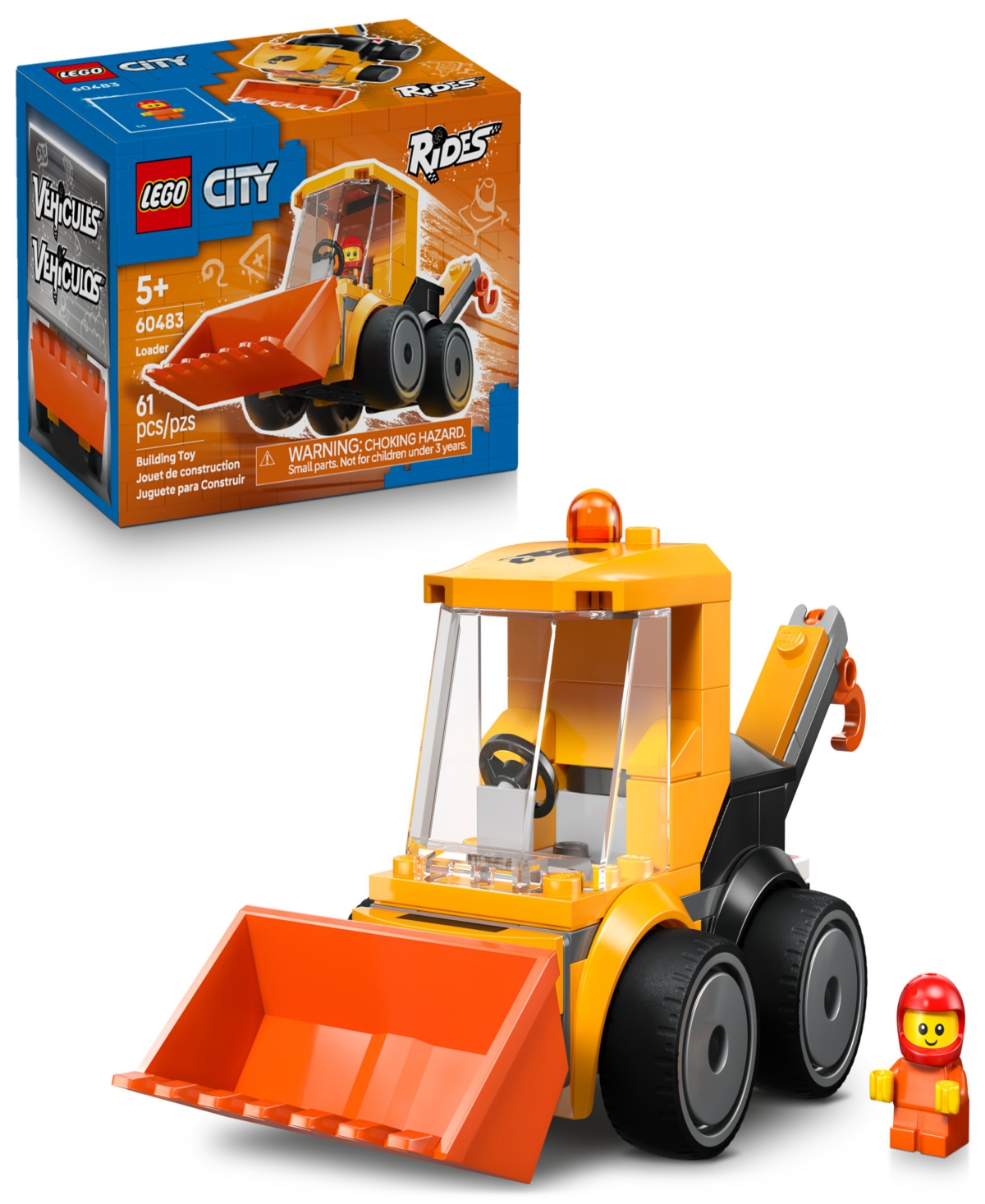 Click here for Lego City Rides Construction Loader Kids Toy 60483... prices
