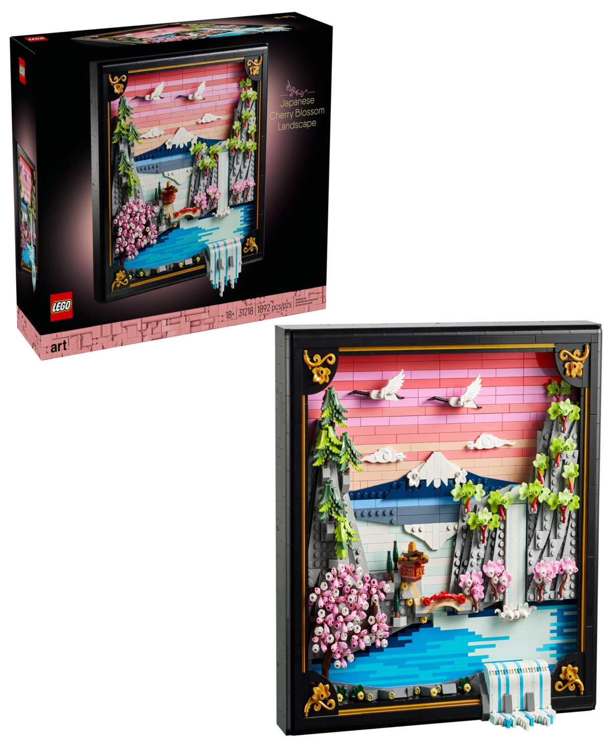 Click here for Lego Art Japanese Cherry Blossom Landscape Buildin... prices