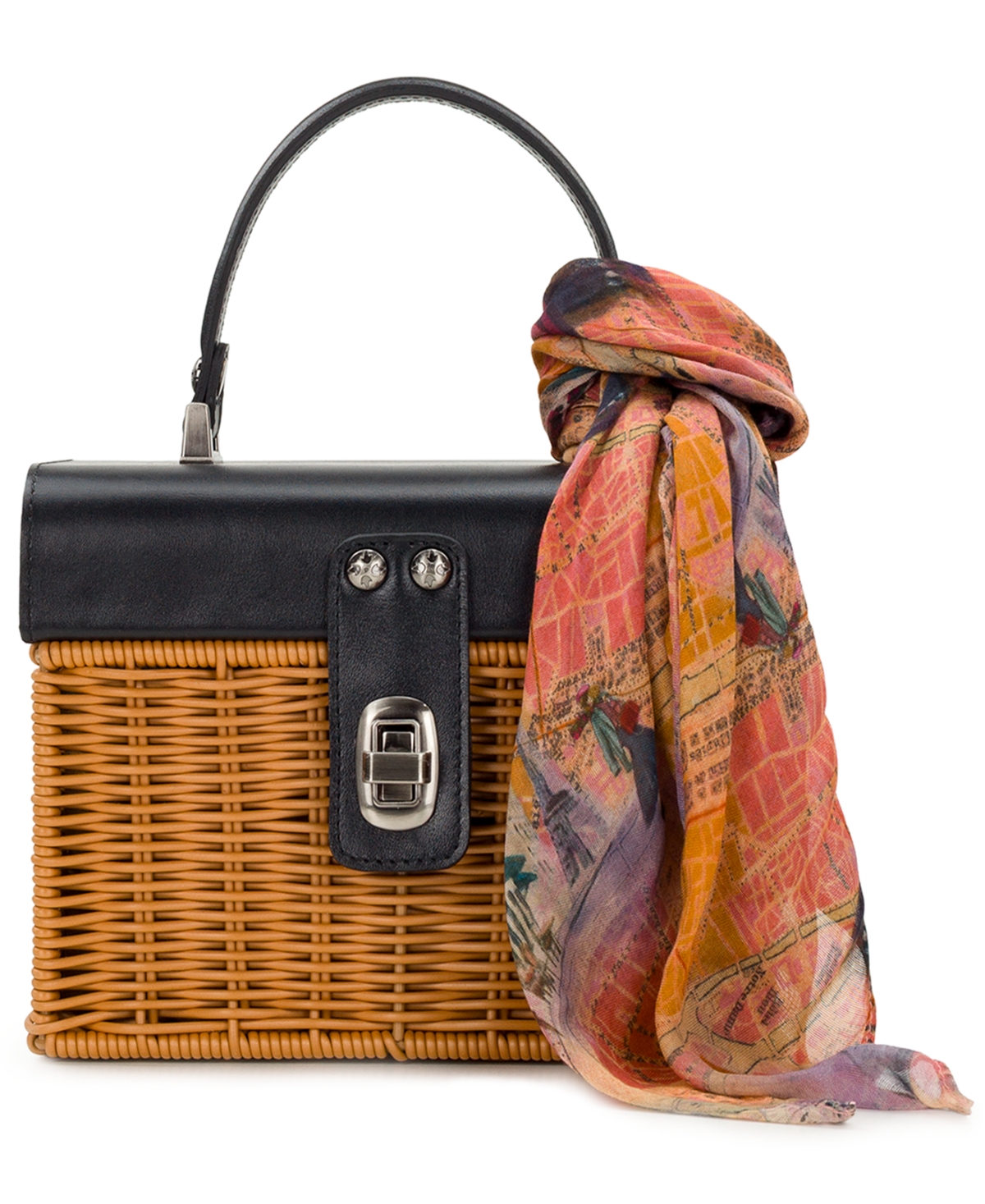 Click here for Patricia Nash Spring Wicker Small Vienne Basket To... prices