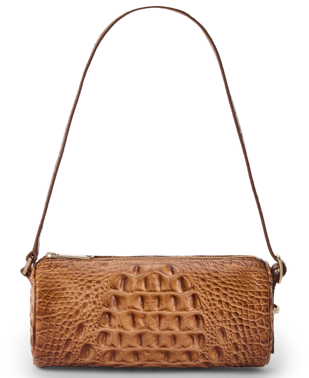 Click here for Brahmin Billie Barrel Shoulder Bag - Cinnamon prices