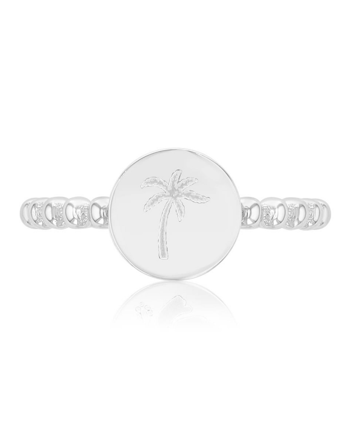 Click here for Roxy Waterproof Yellow Palm Tree Beads Ring - Plat... prices
