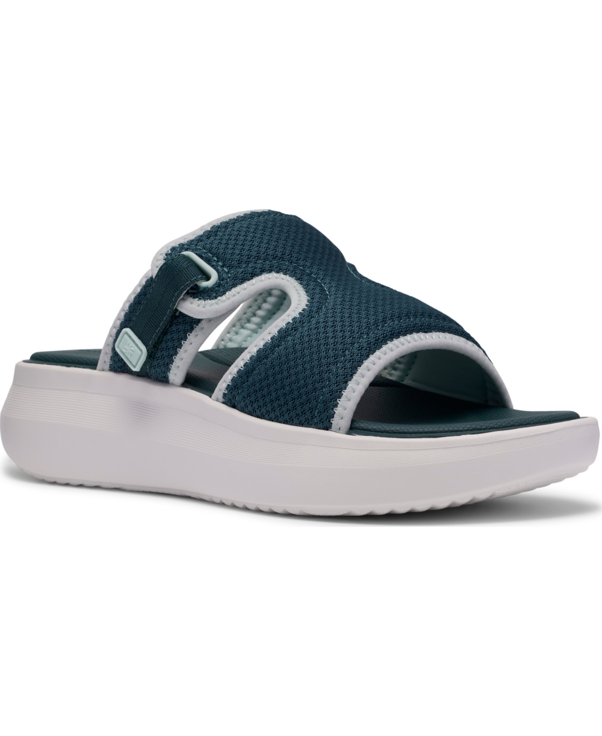 Click here for Clarks Womens Solevana Mist Slip-On Wedge Sandals... prices