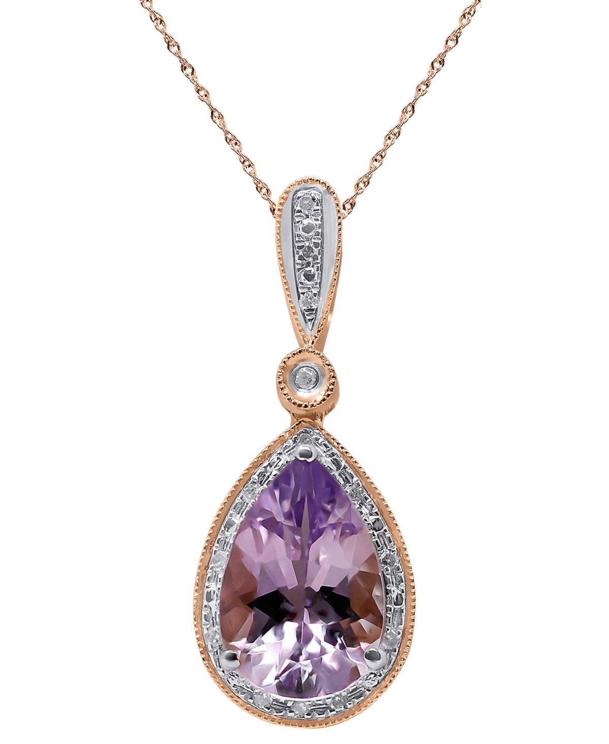 Click here for Macys Rose Amethyst (2-1/3 ct. t.w.) & Diamond (1/... prices