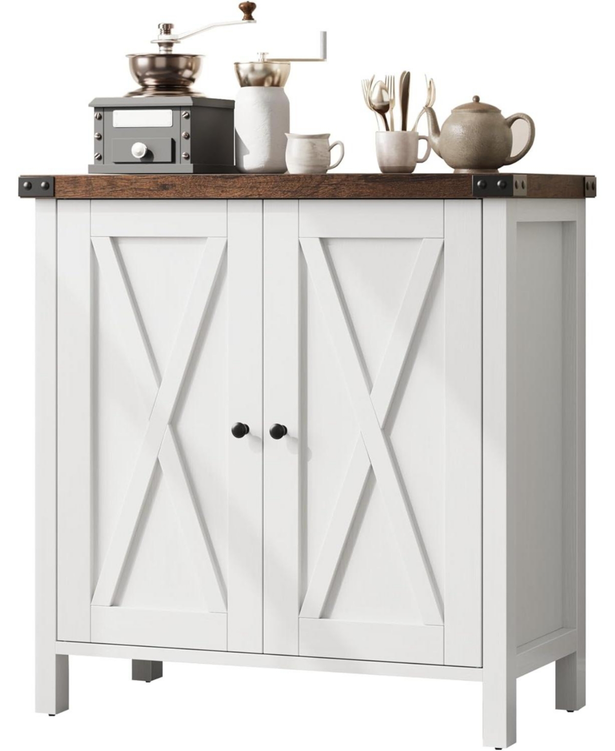 Click here for gaomon Farmhouse Sideboard Buffet Cabinet  Rustic... prices