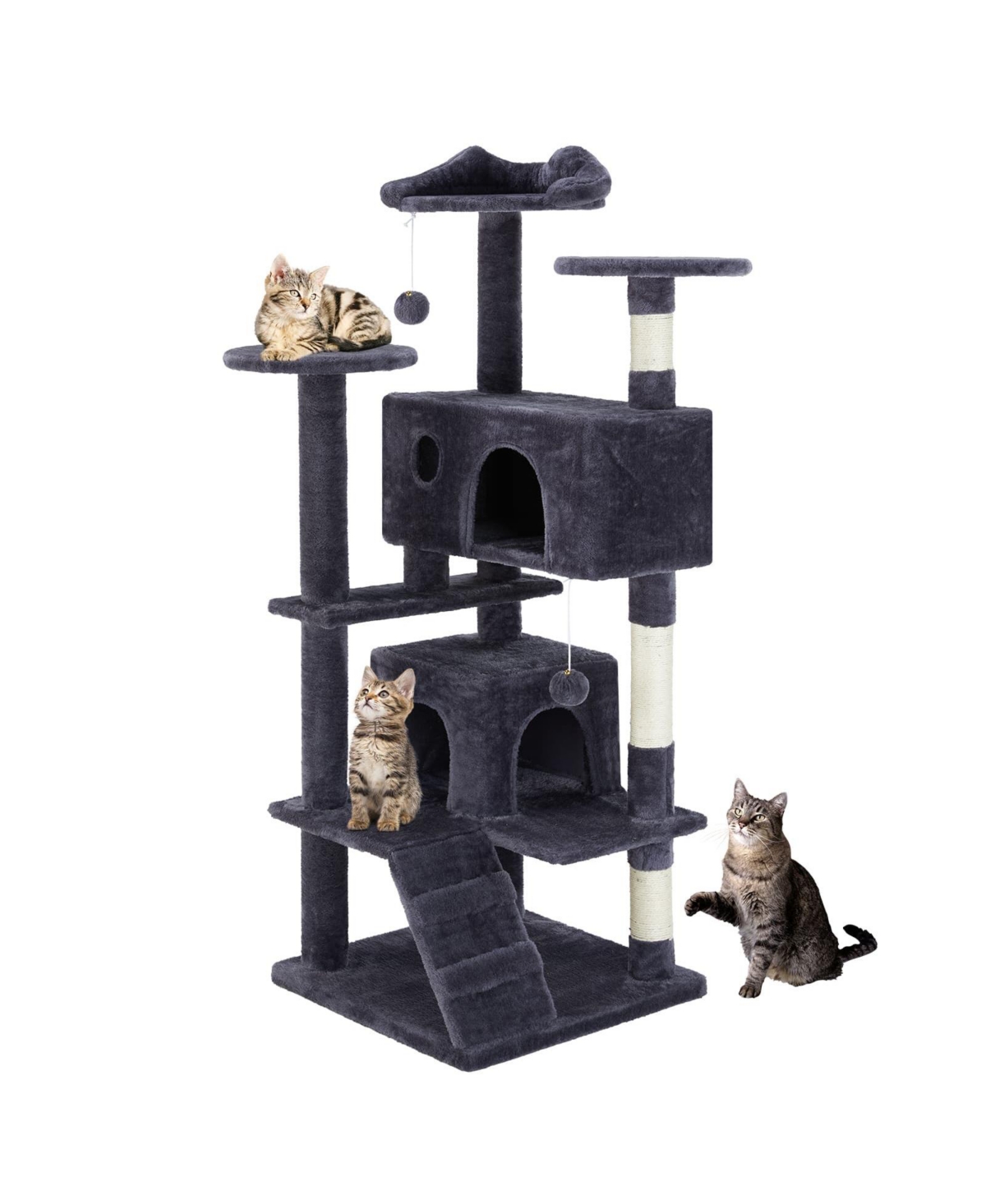 Click here for Zeus & Ruta 54in Dark Blue Multi-Functional Cat Tr... prices