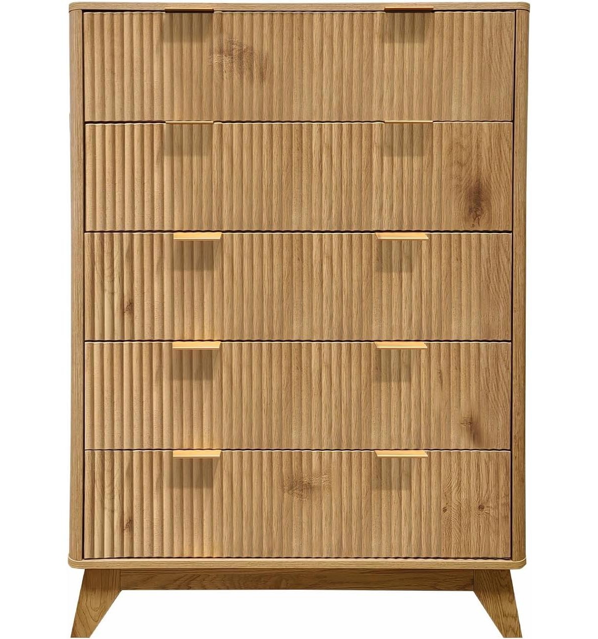 Click here for Gaomon 5-Drawer Wooden Tall Dresser with Waveform... prices